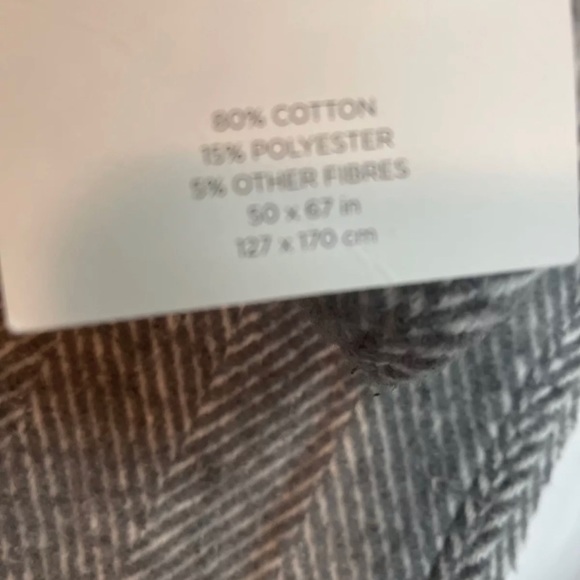 roca home | Bedding | Roca Home Throw Blanket Made In Portugal Cotton ...